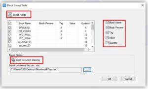 ZWCAD Block Count Table with Add-On: Streamlining Design Productivity