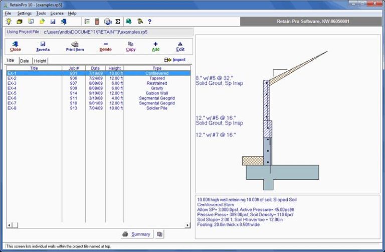 Best 7 Retaining Wall Design Software to Use in 2024