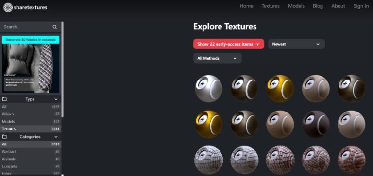 Best 10 Websites for High-Quality and Free 3D Textures