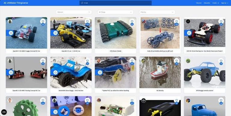 3D Printed RC Car: Tips and Places to Download STL Files