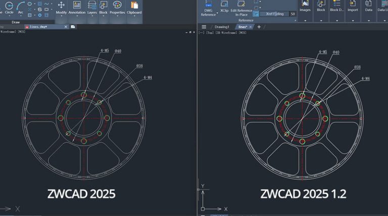ZWCAD 2025 1.2: New CAD Features for Enhanced 2D Drafting and 3D ...